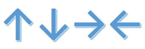 How to make the arrows (↑ ↓ → ←) on your keyboard - ZESOLUTION.COM